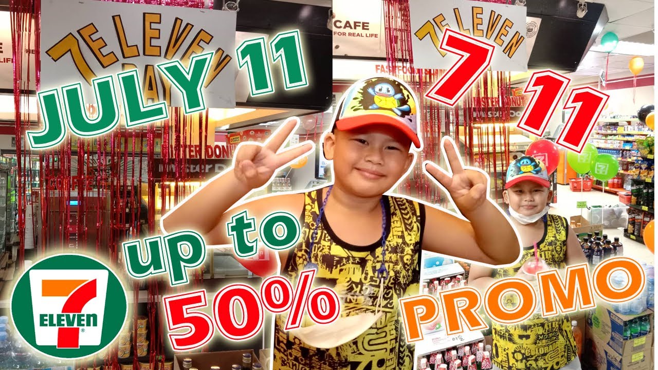 SEVEN ELEVEN SALE EVENT/7-11 - YouTube