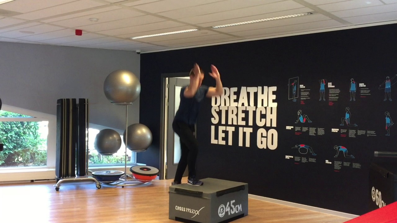 Alternating Step Up Jump - YouTube