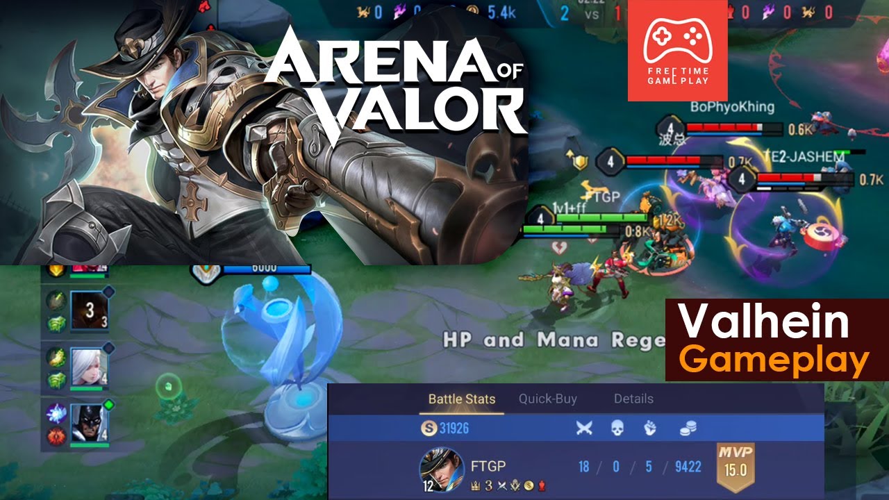 Valhein Best Gameplay | Best Build and Best Item Equip [FTPG] - YouTube