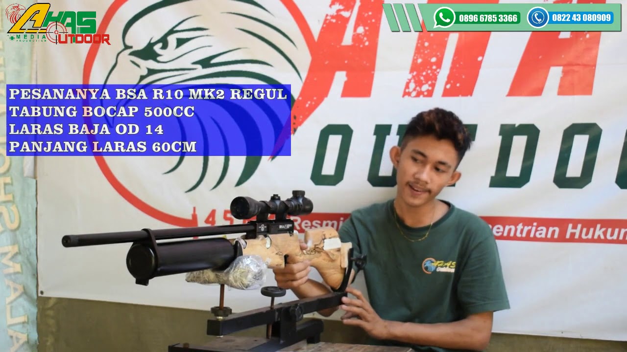 PCP BOCAP BSA R10 MK2 DARI SJ HARGA TERJANGKAU PES BANG PITHER SON DI ...