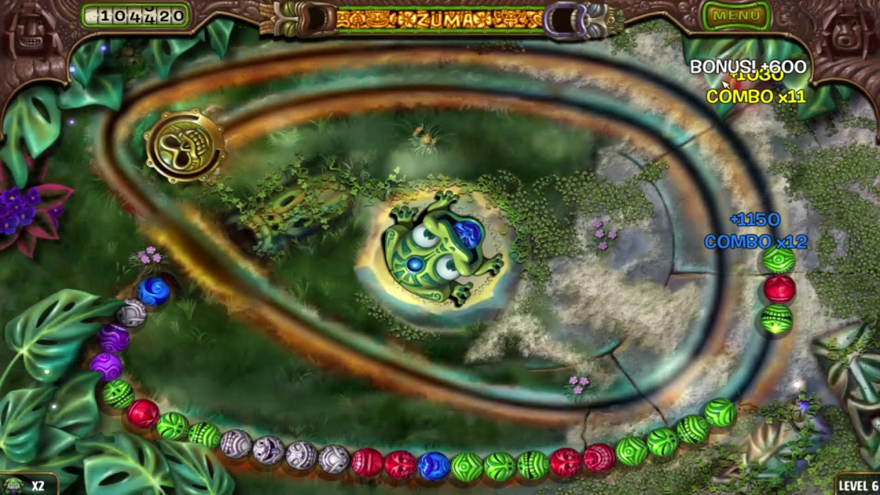 Zuma's Revenge! Heroic Frog! 15X Combo - YouTube