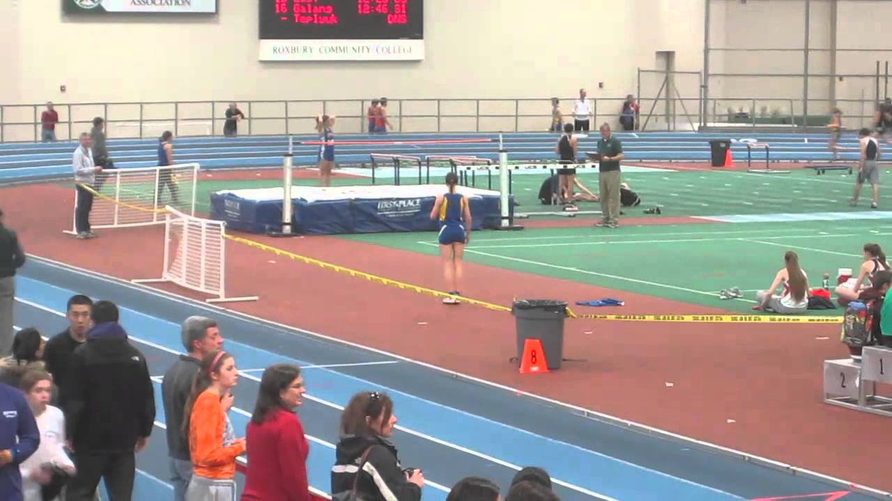 Girls High Jump -- 2013 DCL Indoor Track and Field Championships - YouTube