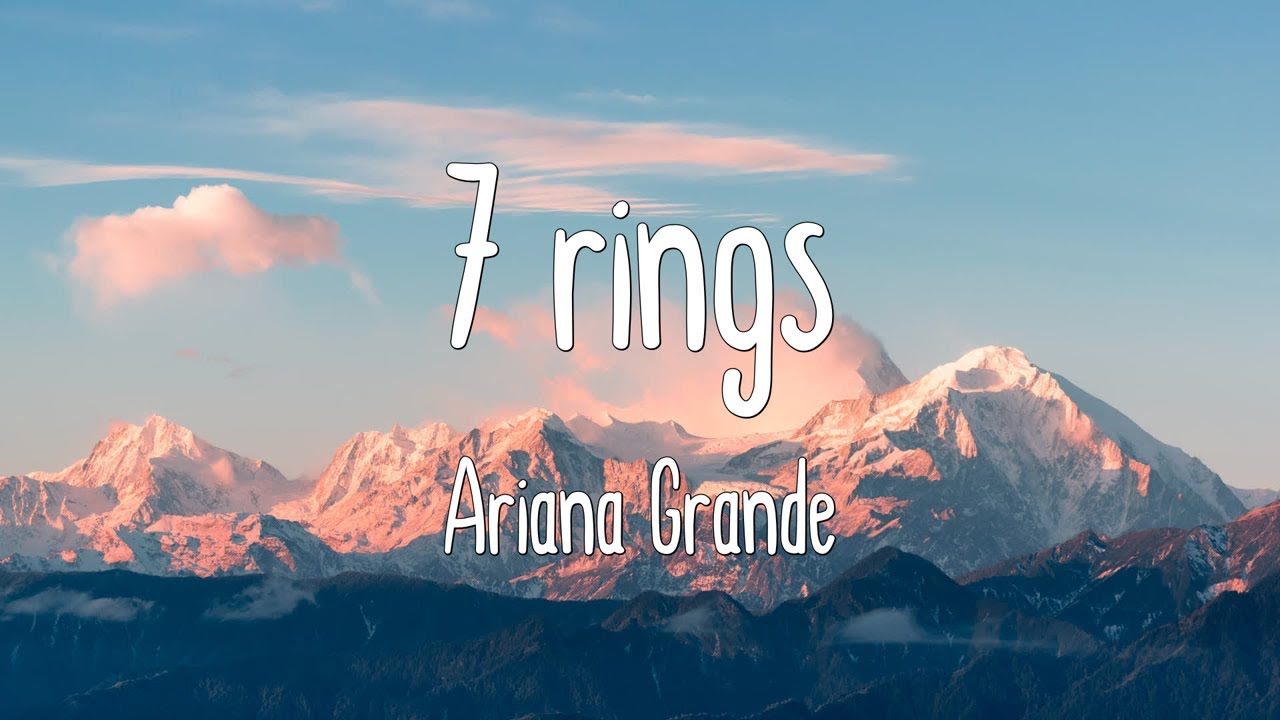 7 rings - Ariana Grande (Lyrics) - YouTube
