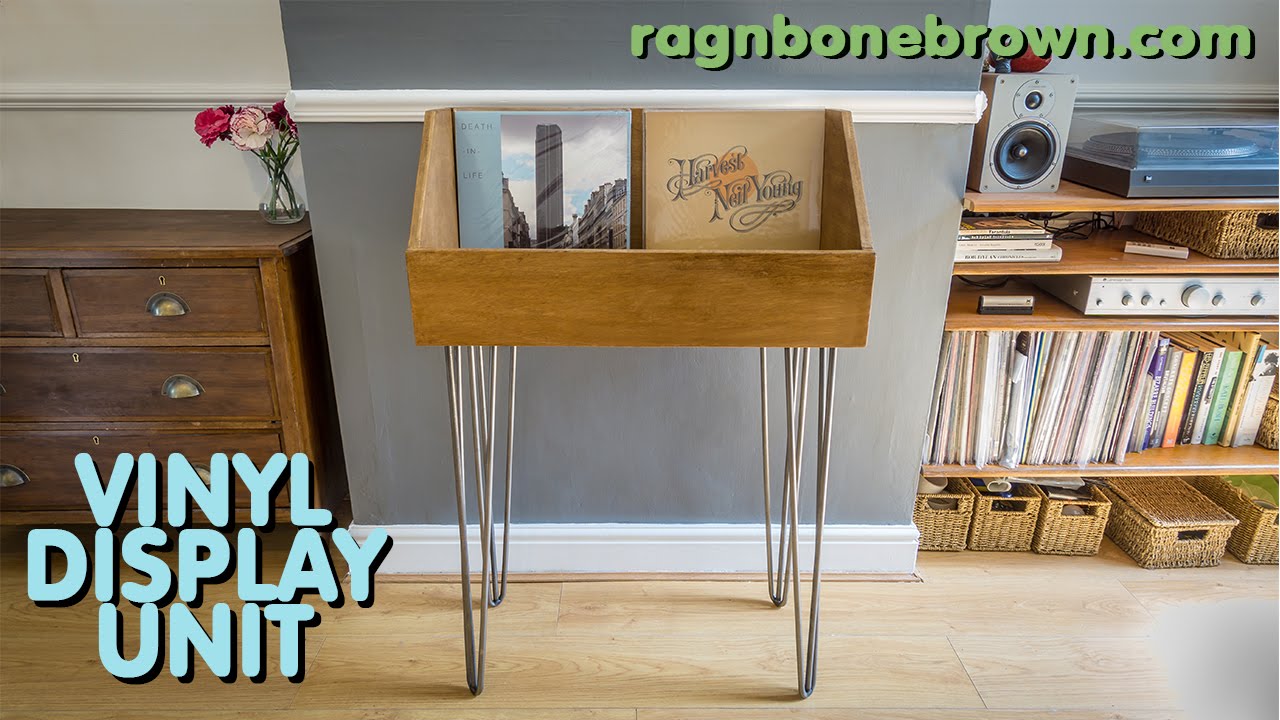 Making A Vinyl Display Unit - YouTube