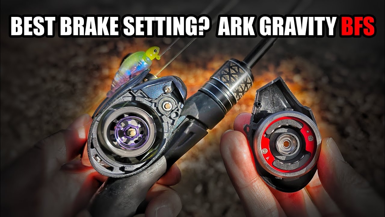 Ark Gravity BFS Fishing Reel - Testing Brakes for BEST Setting Range ...