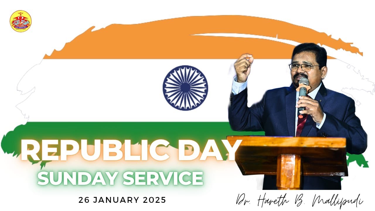 Sunday Service || 26th Jan 2025 || RPF Church || Dr. Hareth B ...