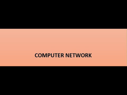 Introduction to Computer Network - YouTube