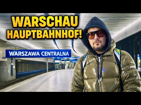 Der sauberste Bahnhof in Polen 😳 – Wie sicher ist Warschau Hauptbahnhof?
