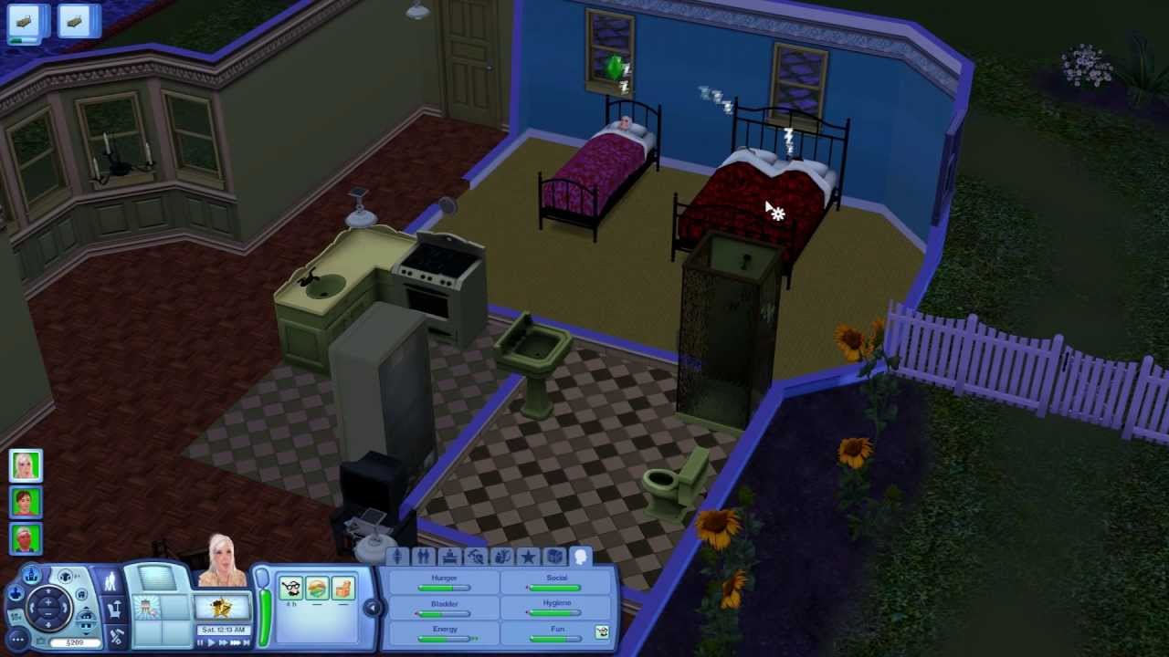 The Sims 3 ep. 6 - Eating cereal on the toilet - YouTube
