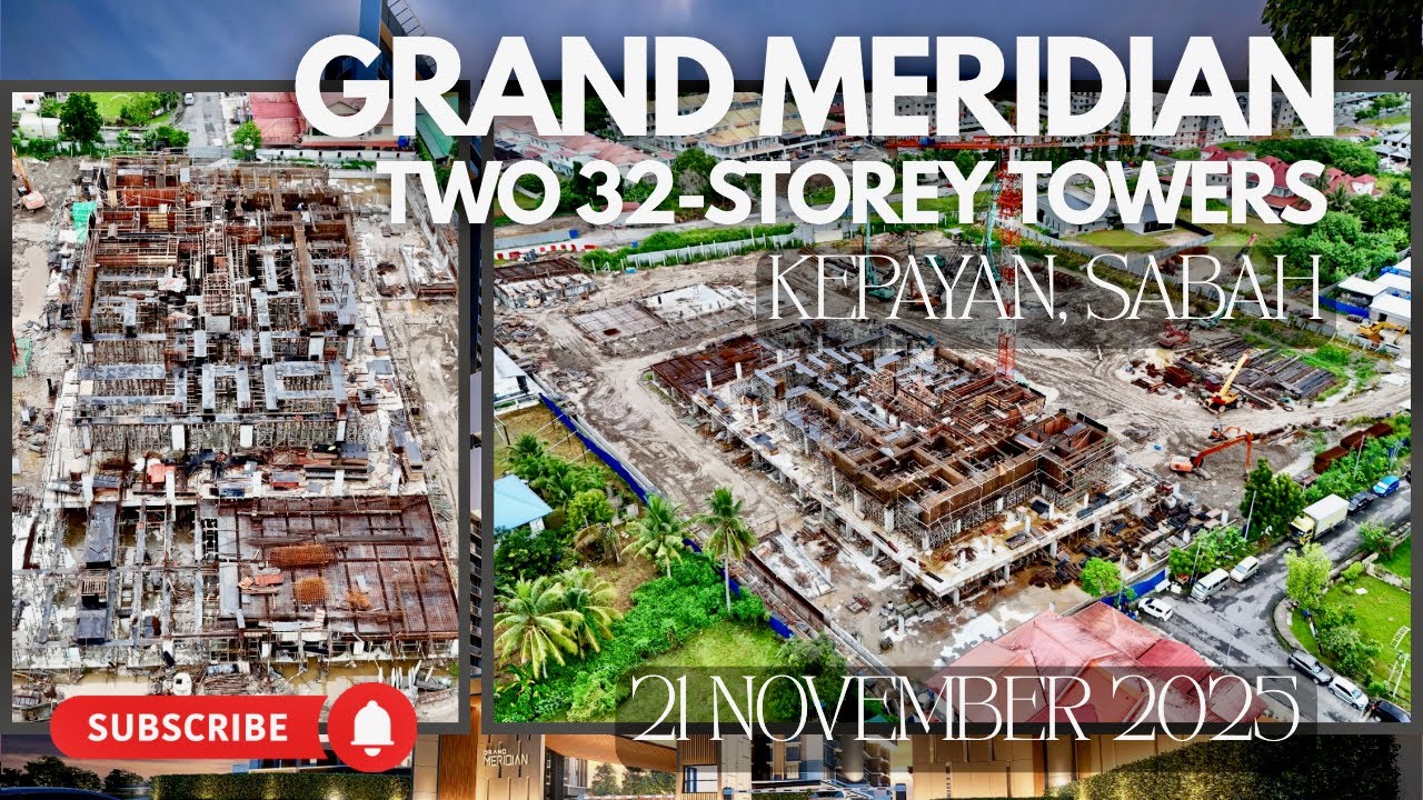 High-Rise Grand Meridian in Kepayan, Penampang | Two 32-Storey ...