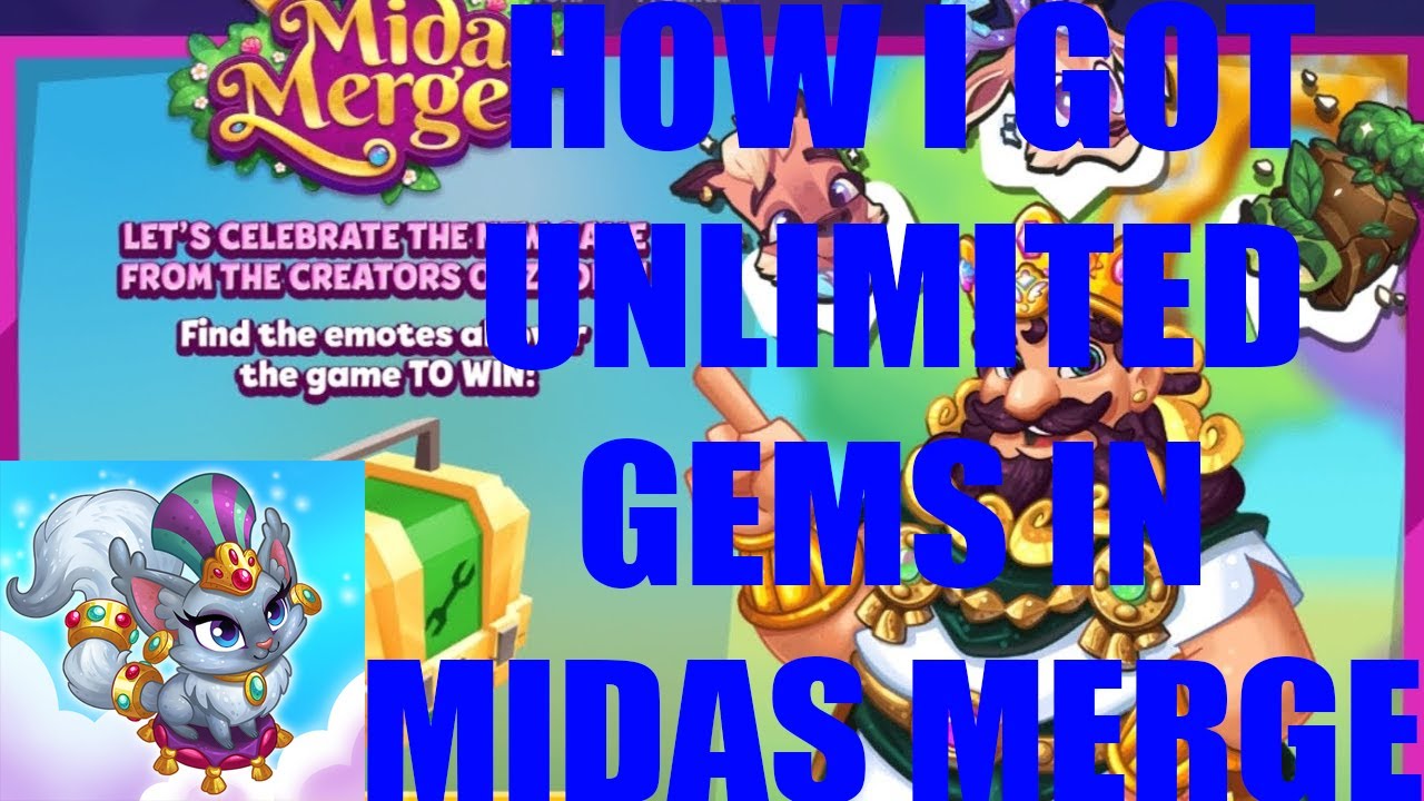Midas Merge Hack Unlimited Gems Cheat For Android & IOS - YouTube