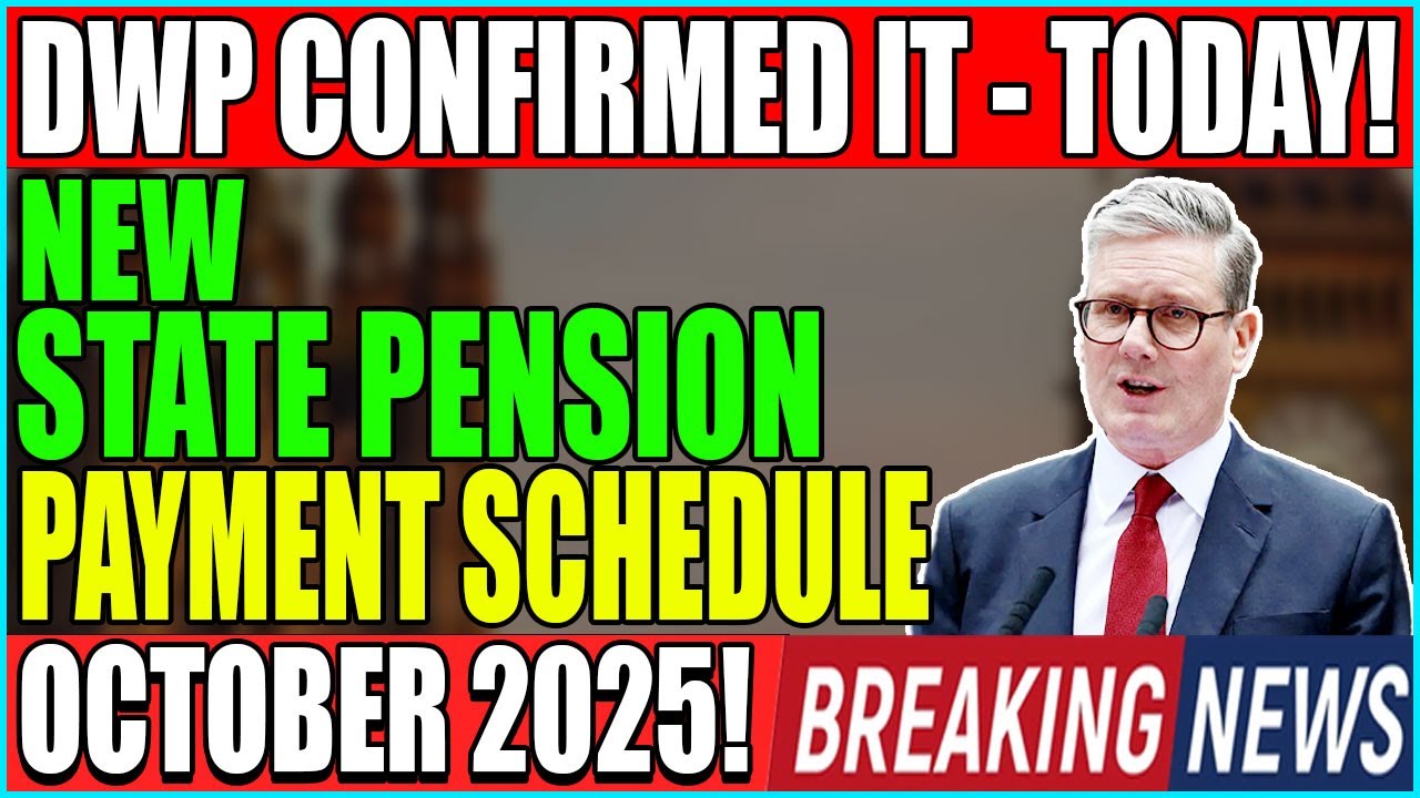 DWP's New State Pension Increase + October Payments Schedule Revealed ...