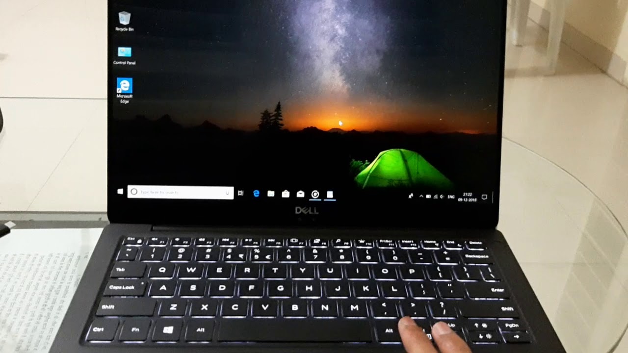 Dell xps laptop pointer getting stuck - YouTube