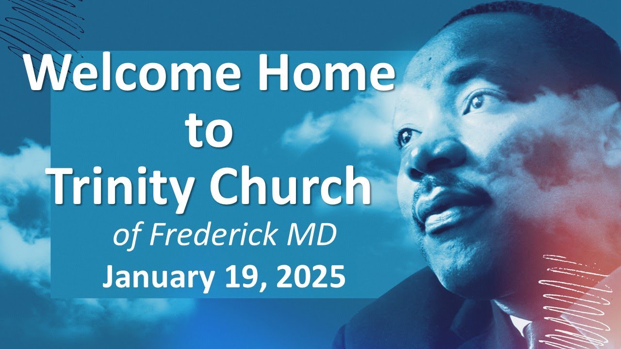 Trinity UMC, - Frederick, MD Sunday Service 1-19-2025 - YouTube