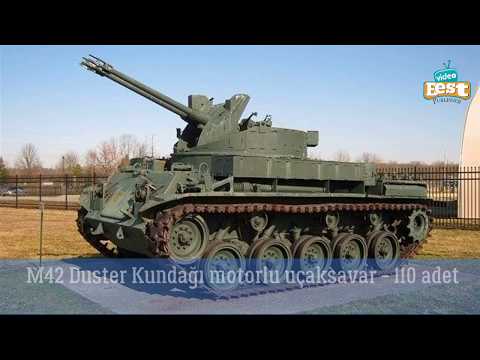 TSK Envanterindeki Silahlar ve Sayıları