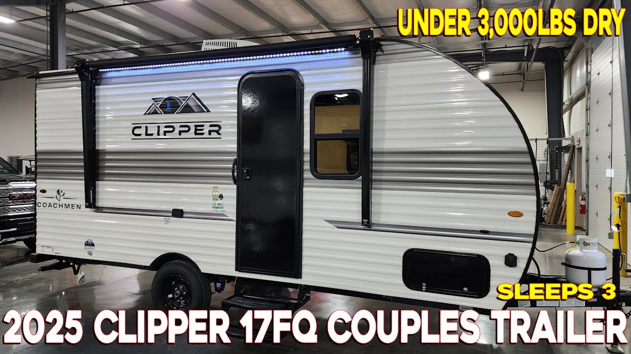 Ultra Lite 2025 Clipper 17FQ Travel Trailer by Coachmen RV's at Couchs ...