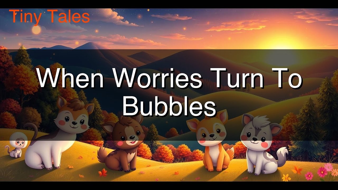 When Worries Turn to Bubbles | TinyTales Stories - YouTube
