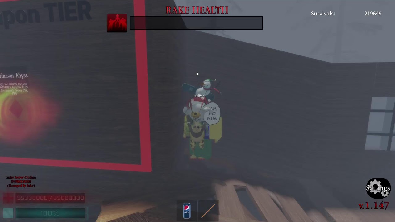 DESTROYER OF WORLDS COUNTDOWN I THINK,THE RAKE SURVIVAL EDITION/TEST ...