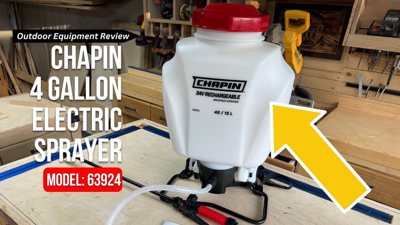 My Honest Chapin 4 Gallon 24v Electric Battery-Powered Backpack Sprayer ...