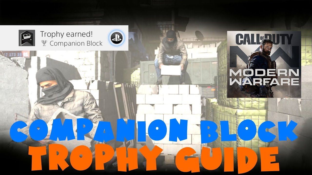 Companion Block Trophy Guide - Call Of Duty Modern Warfare (2019) - YouTube