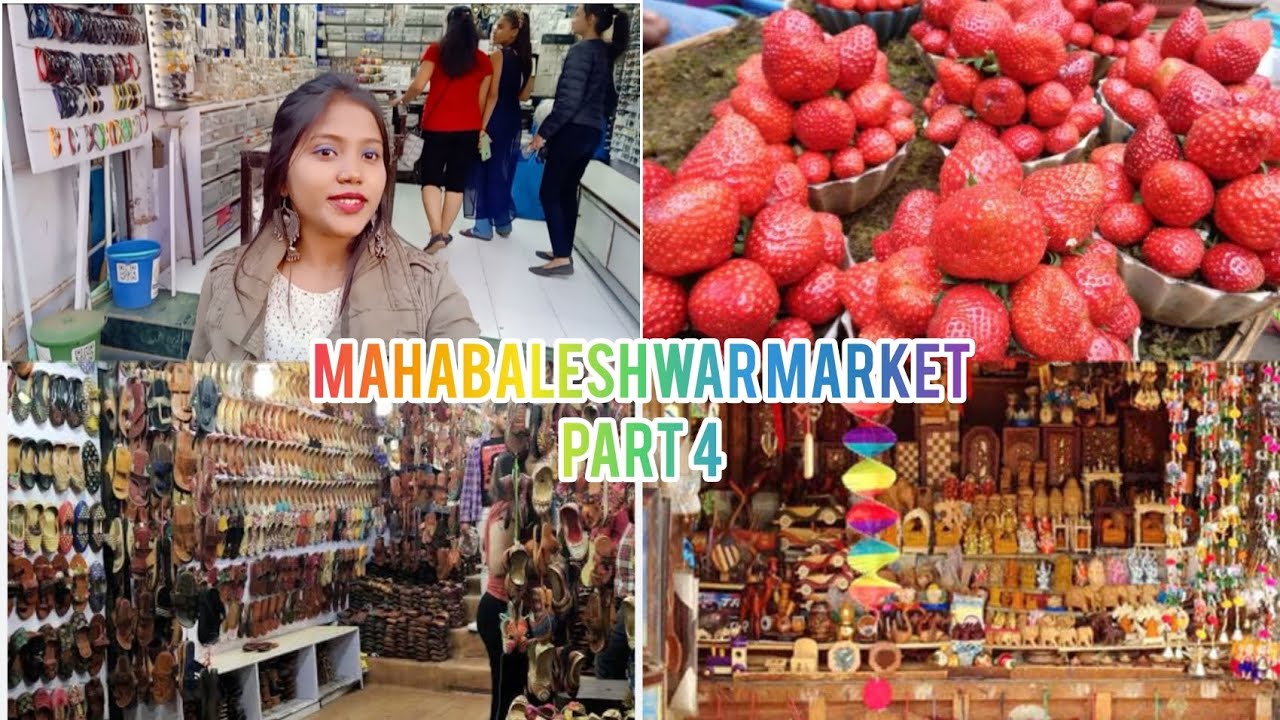 Mahabaleshwar Market part 4/Panchgani market main shopping kiye/ bohot ...