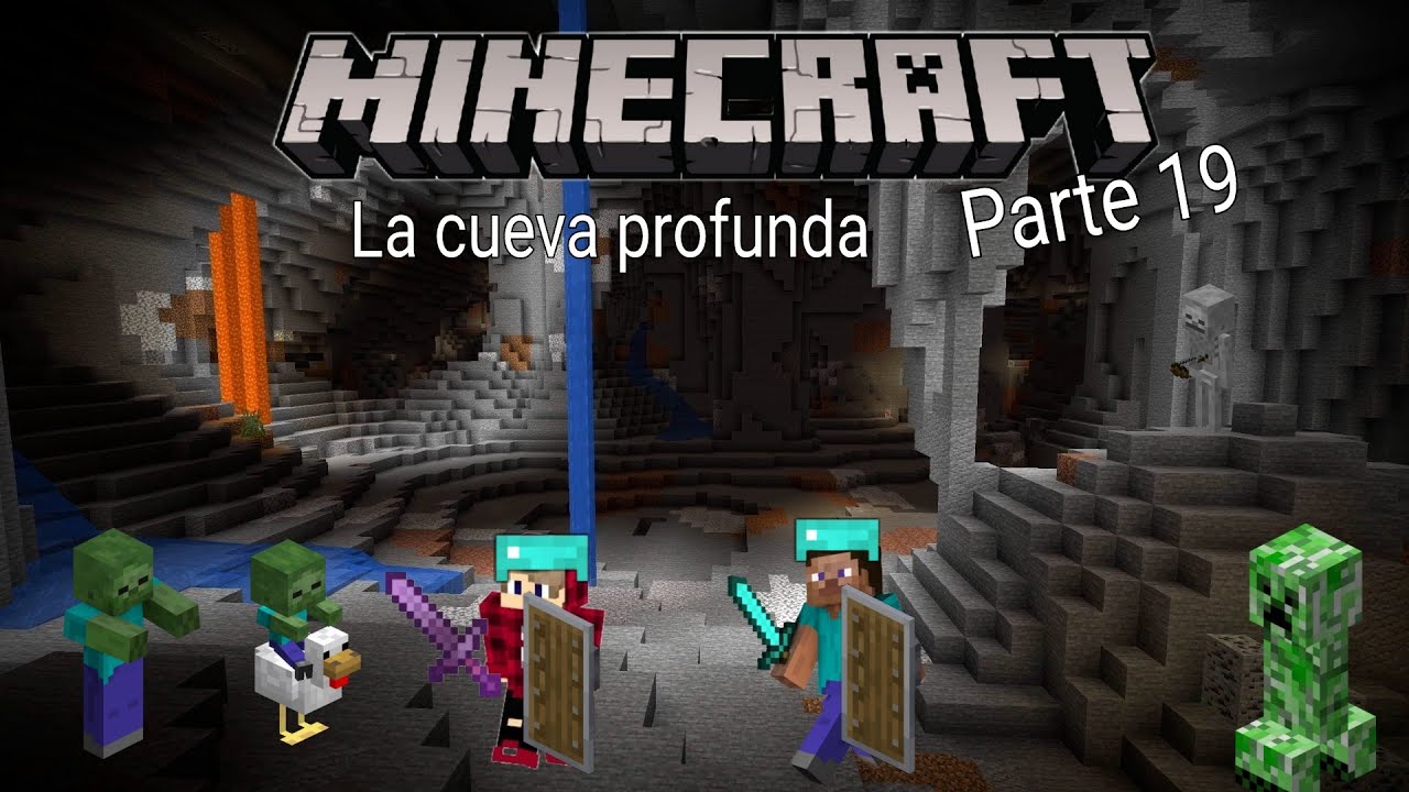 🔥MINECRAFT PARTE 19 LA CUEVA PROFUNDA😱/Minecraft/Thiago 777 😎🔥😎🔥 - YouTube
