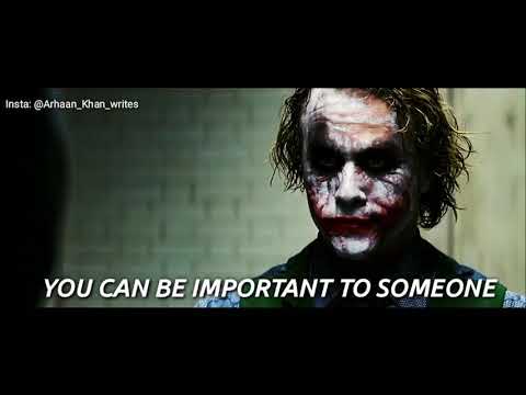 Joker Heath Ledger WhatsApp Status Batman Lai Lai.. The Dark Night Batman And Joker Jail Scene.