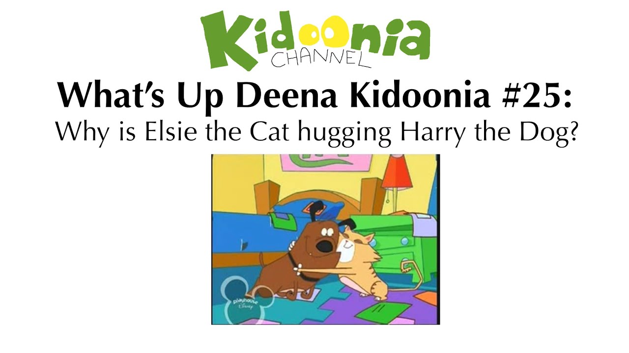 What’s Up Deena Kidoonia #25: Why is Elsie the Cat hugging Harry the ...