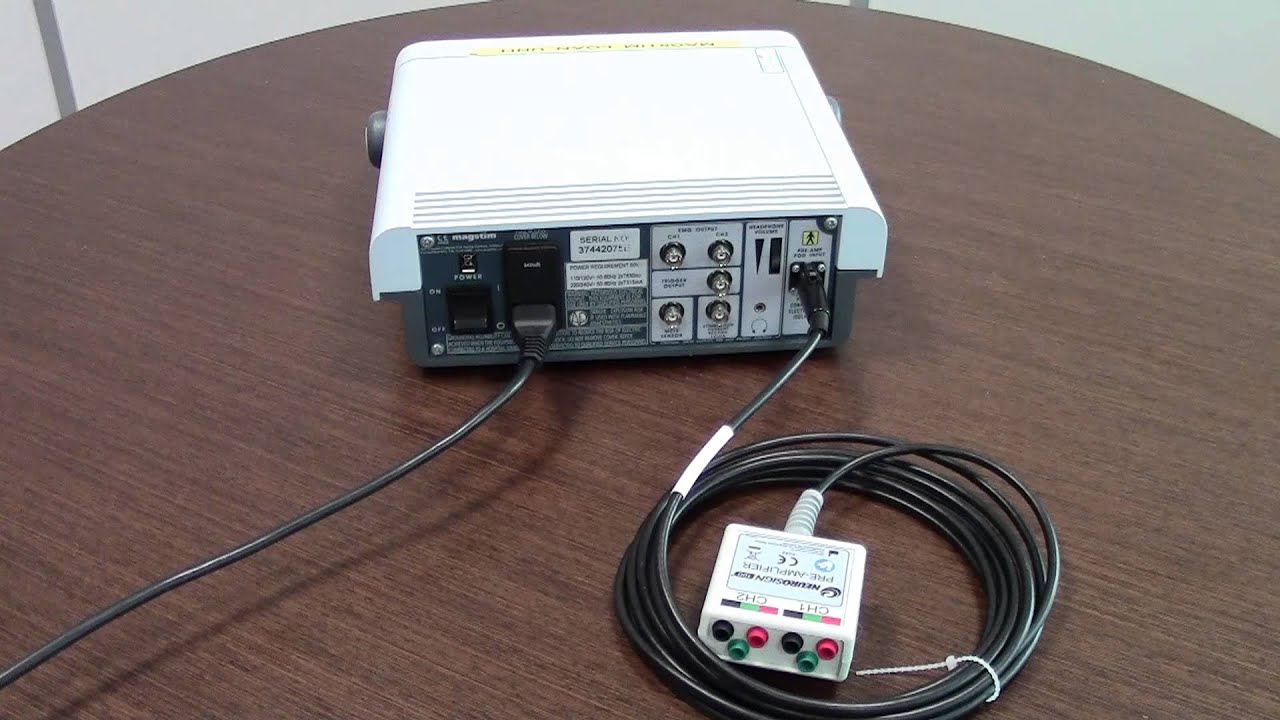 Set up of Neurosign N100 Nerve Monitor - YouTube