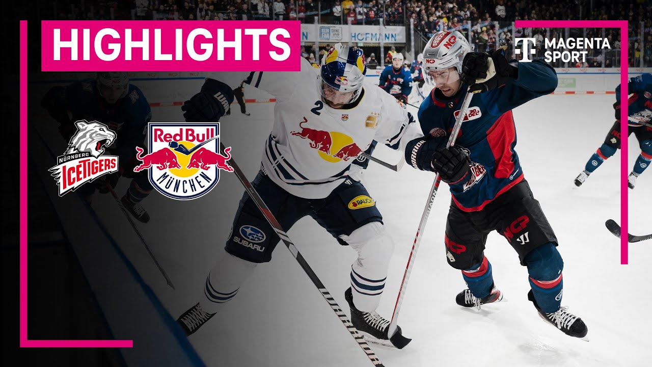 Nürnberg Ice Tigers - EHC Red Bull München | PENNY DEL | MAGENTA SPORT ...