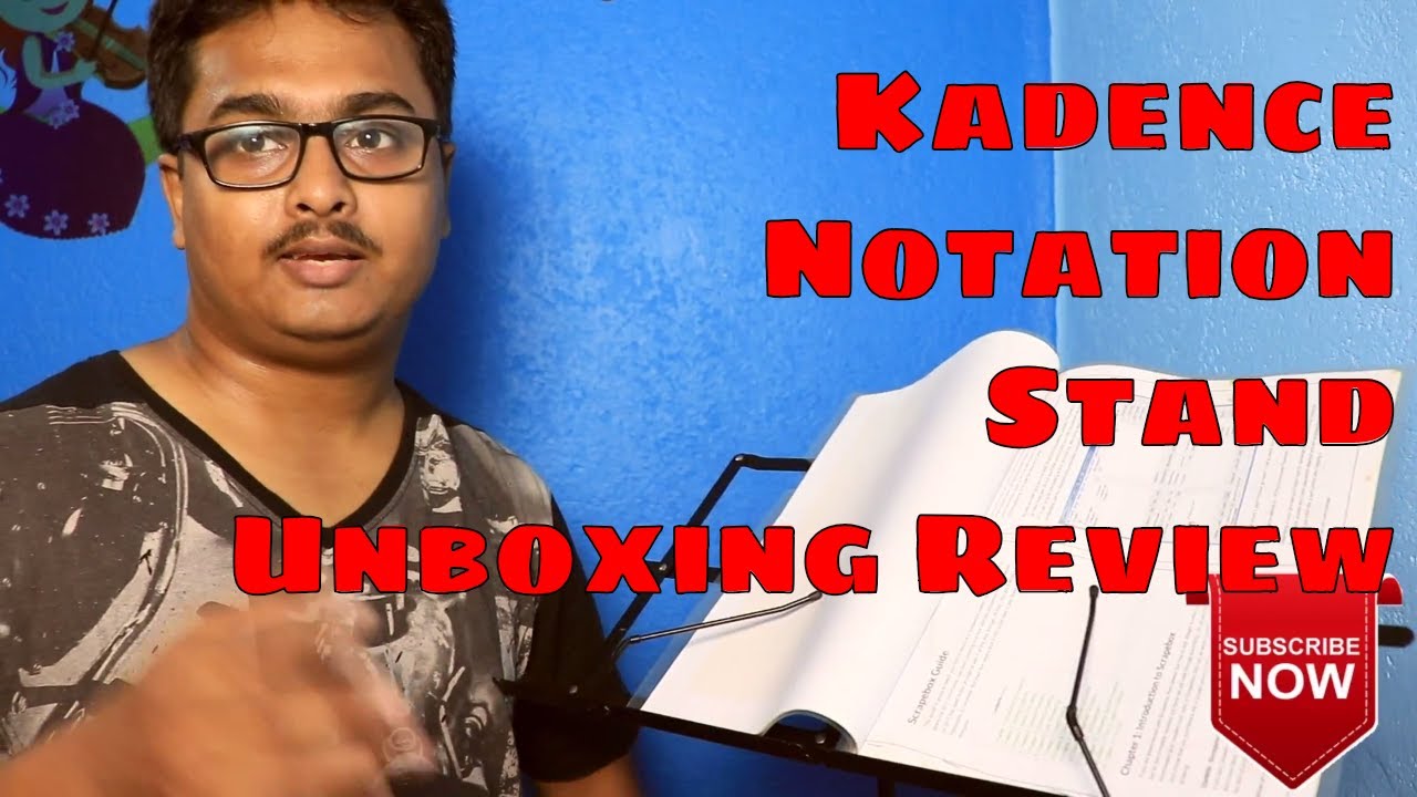 Kadence Notation Stand Unboxing Review - YouTube