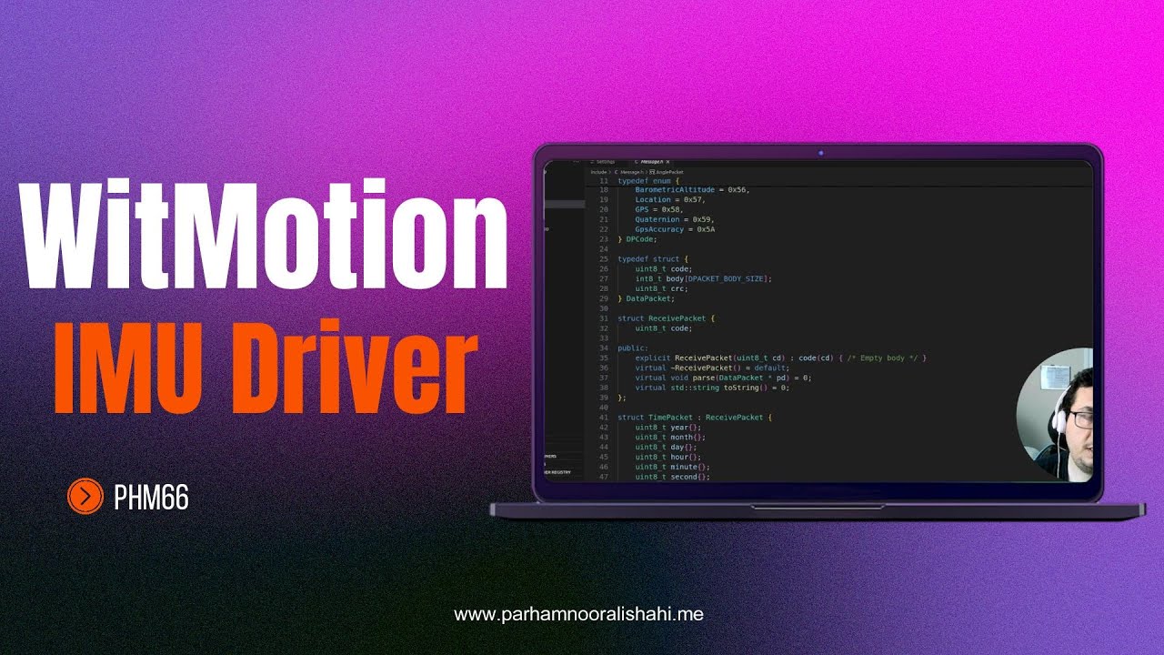 Developing a Driver for WitMotion WTGAHRS1 10-Axis High-Stability IMU ...