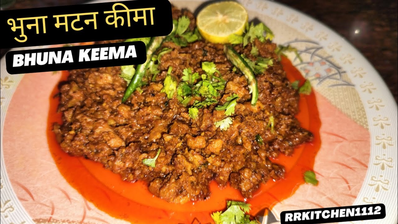 Bhuna Mutton Keema | Keema fry recipe | Bhuna mutton Keema masala ...