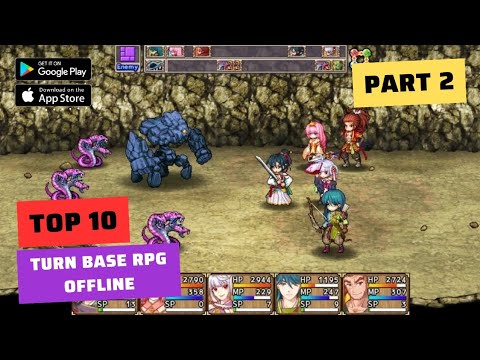 TOP 10 Turn Base RPG Offline - Size Ringan Part 2 | Android - YouTube