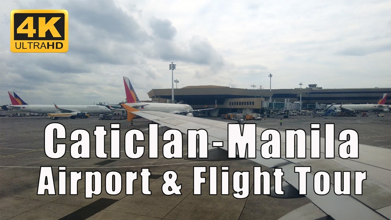 Boracay Airport to NAIA | Flight Tour 4K | Philippines | Julanders ...