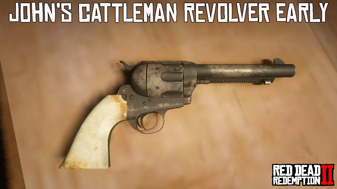How to Get John's Cattleman Revolver Early - Chapter 6 | RDR2 - YouTube