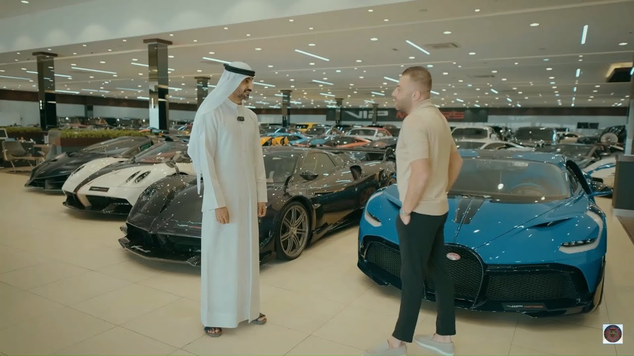LUXURY CAR SHOWROOM in Dubai | VIP Motors Exclusive - YouTube