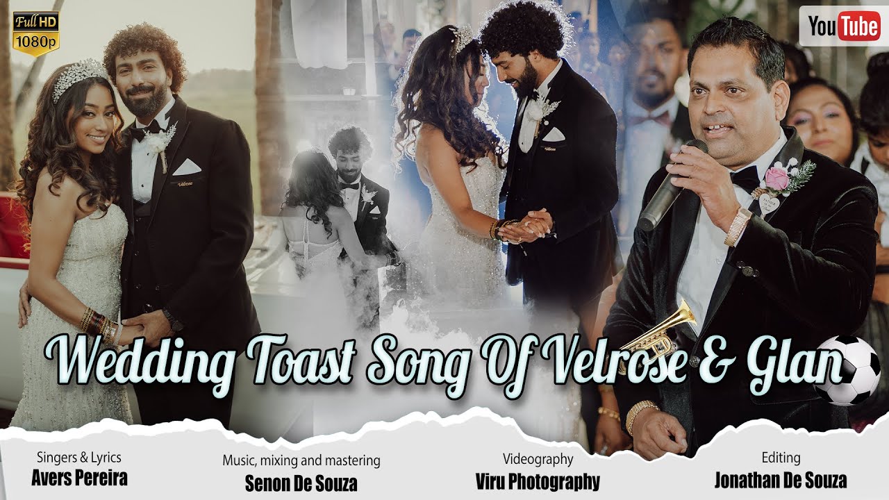 Emotional Toast Song By The Father Of The Bride || Avers Pereira || New ...