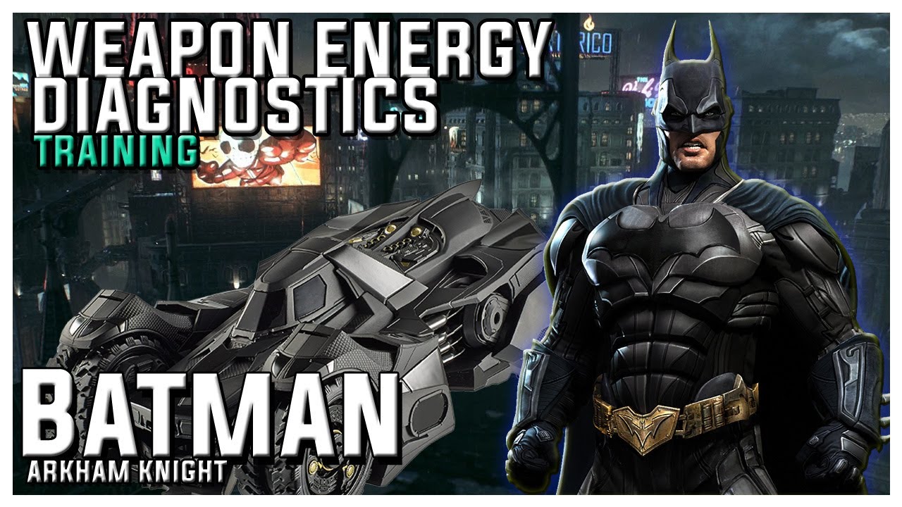 Batman Arkham Knight - Weapon Energy Diagnostics Training Guide - YouTube