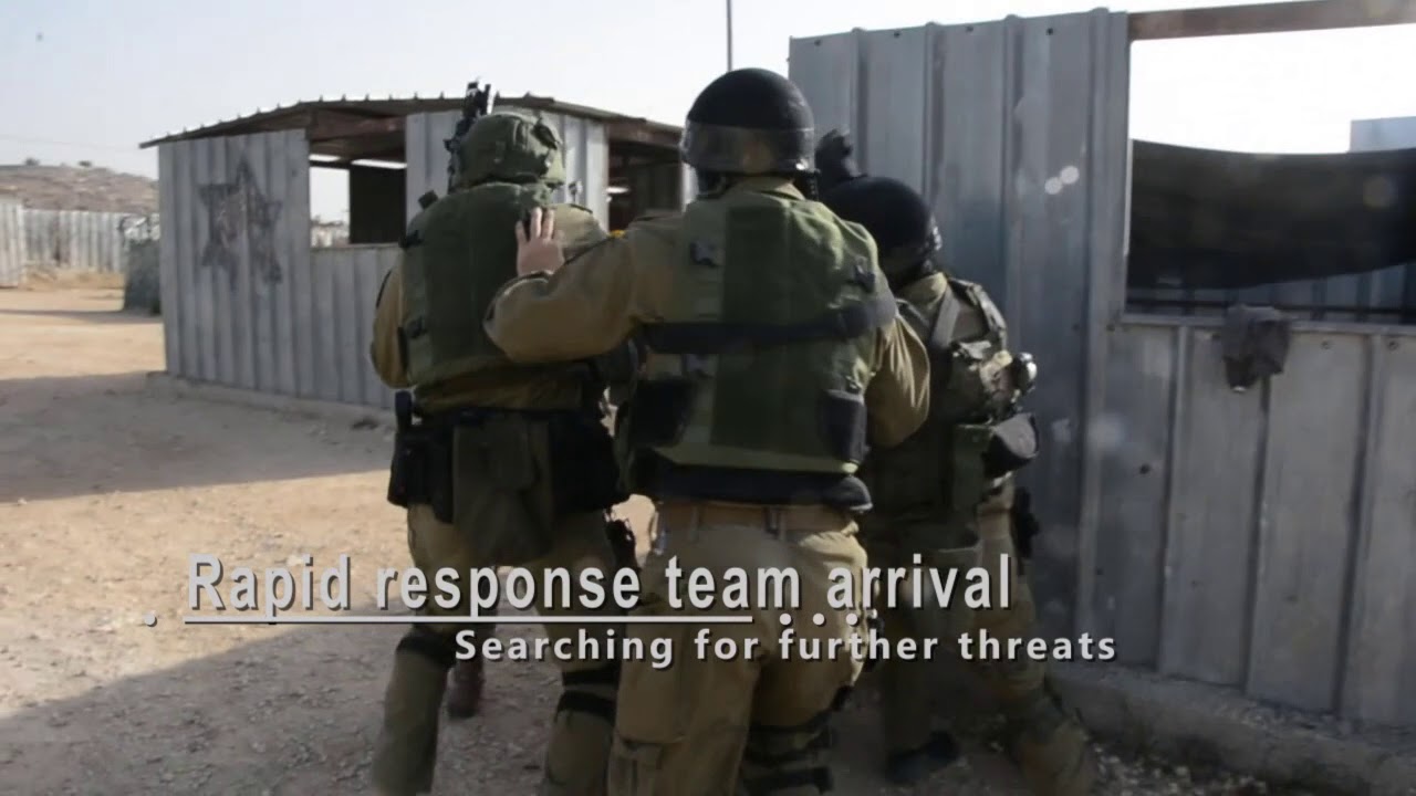Terror attack demonstrations in Caliber 3 Israel - YouTube