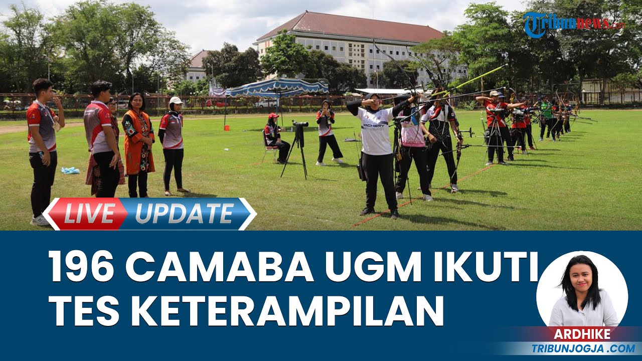 196 Calon Maba UGM Jalur PBUP Jalani Tes Keterampilan di GOR Pancasila ...
