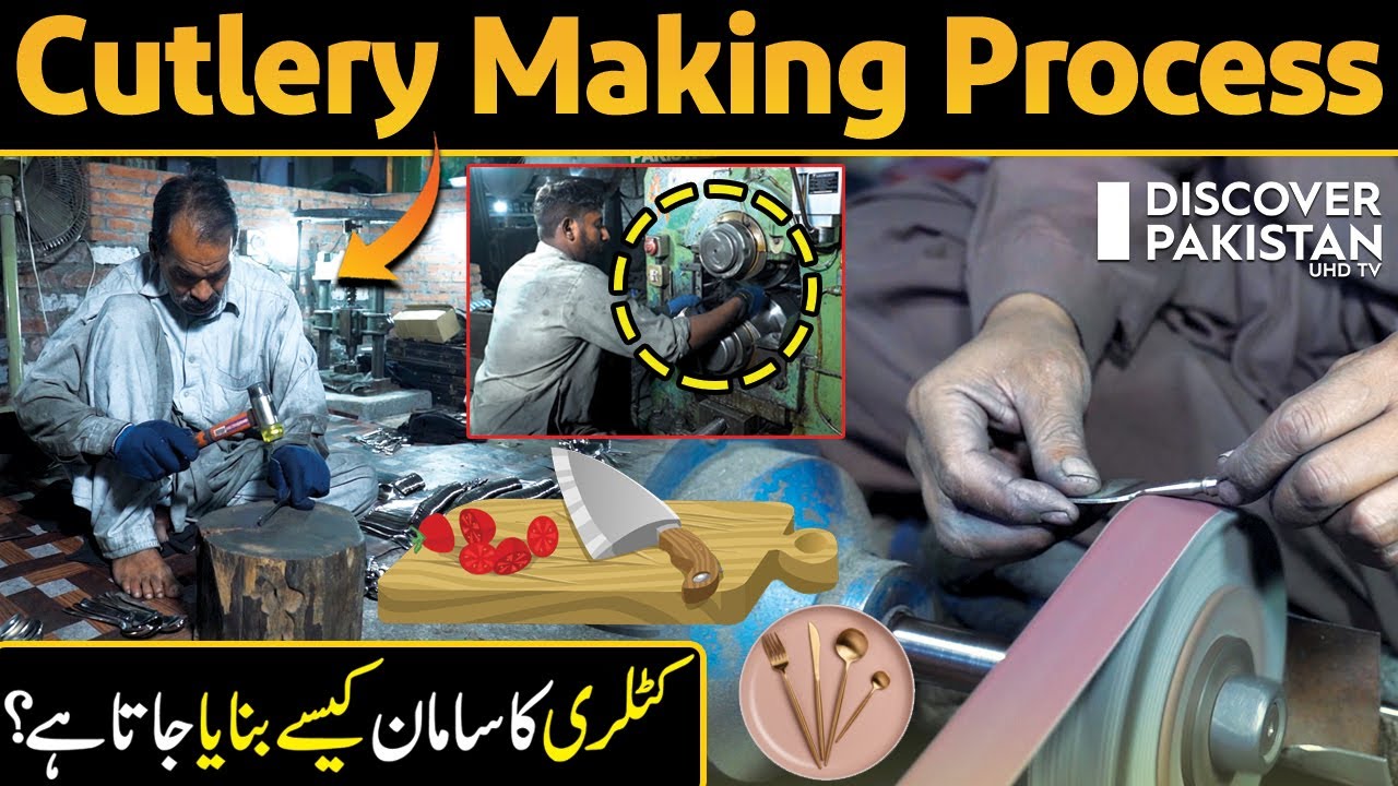 Wazirabad The City of Cutlery | Making Process Inside Factory | Made in ...