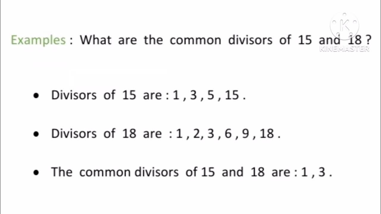 Math - Grade 5 - Divisors of a natural number part 2 - YouTube