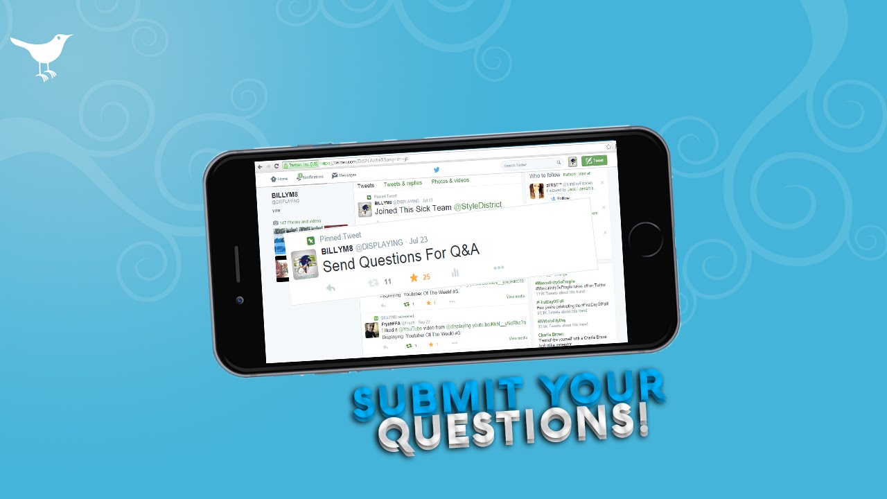 Displaying: Where To Submit Questions For Q&A! (NOW) - YouTube