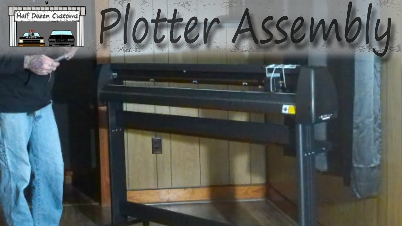 K1 48 Inch Plotter Assembly - YouTube