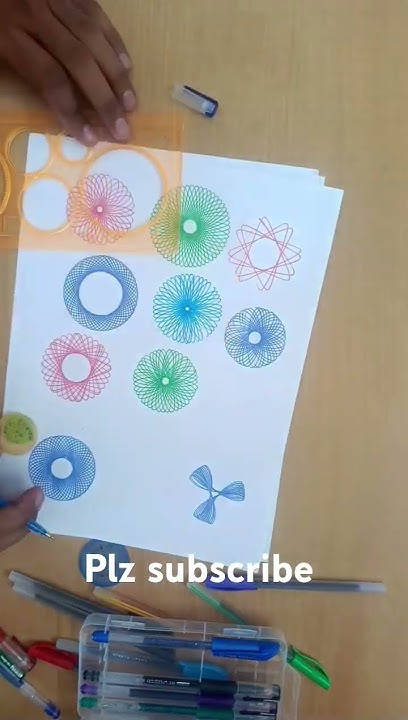 Spirograph Drawing tutorial #shorts - YouTube