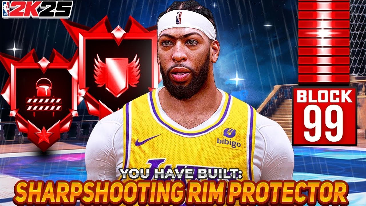 ANTHONY DAVIS BUILD + LEGEND PAINT PATROLLER Is INSANE On NBA2K25 - YouTube