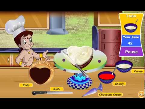 Chota Bheem Chutki's Cooking Class - Chota Bheem Games - YouTube