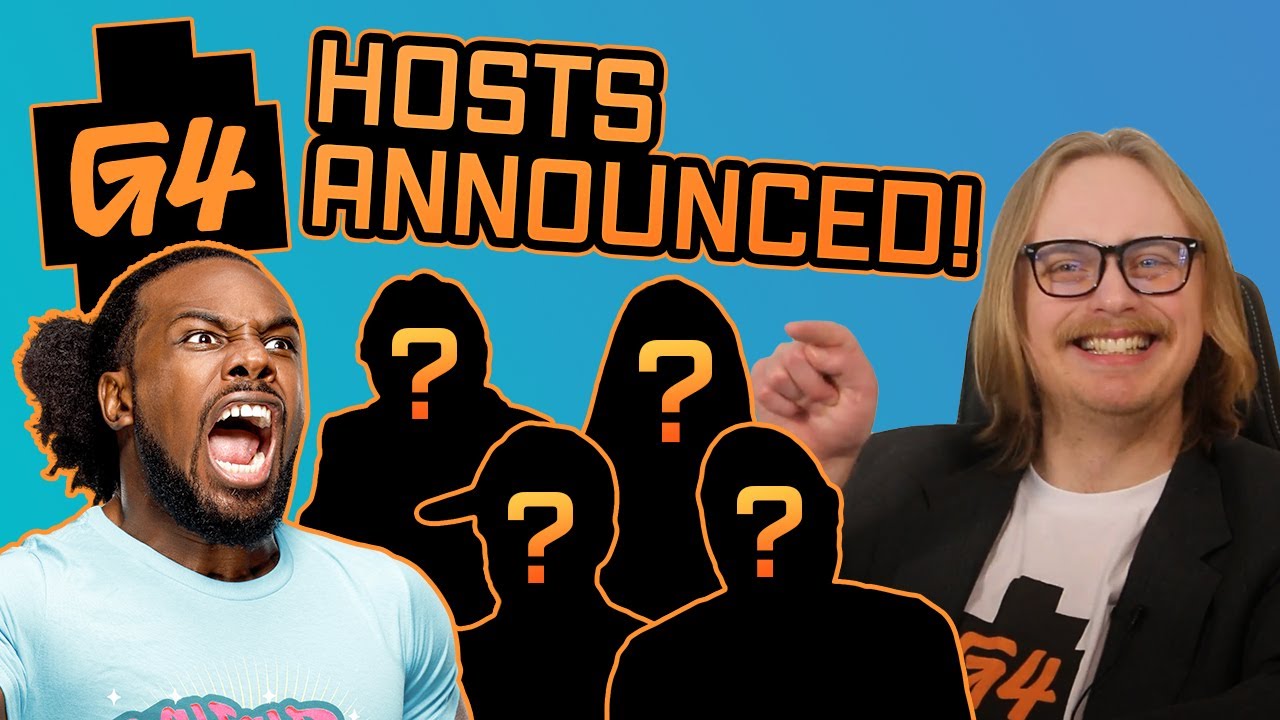HUGE G4 TALENT ANNOUNCEMENTS! HOSTS CONFIRMED! - YouTube