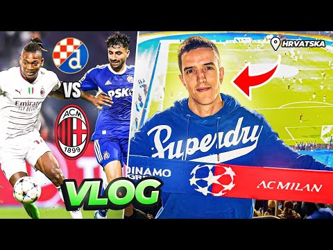 DINAMO ZAGREB - MILAN VLOG IZ ZAGREBA! *OSTVARENJE SNA!*